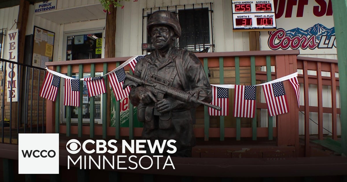 A stolen statue is back home - CBS Minnesota