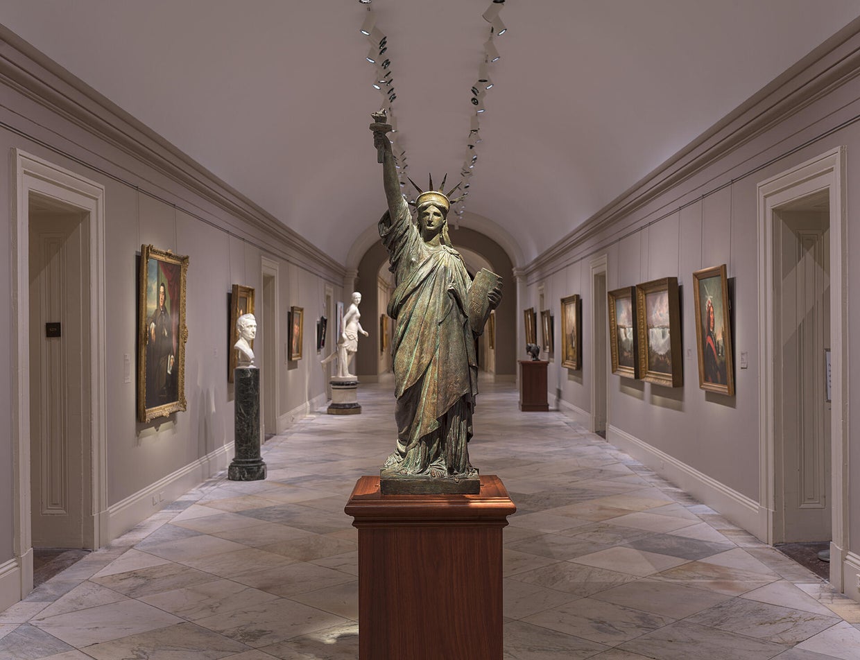 How Lady Liberty became a beacon for immigrants - CBS News