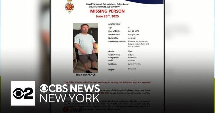As search continues for missing N.Y. man in Turks and Caicos, police ...