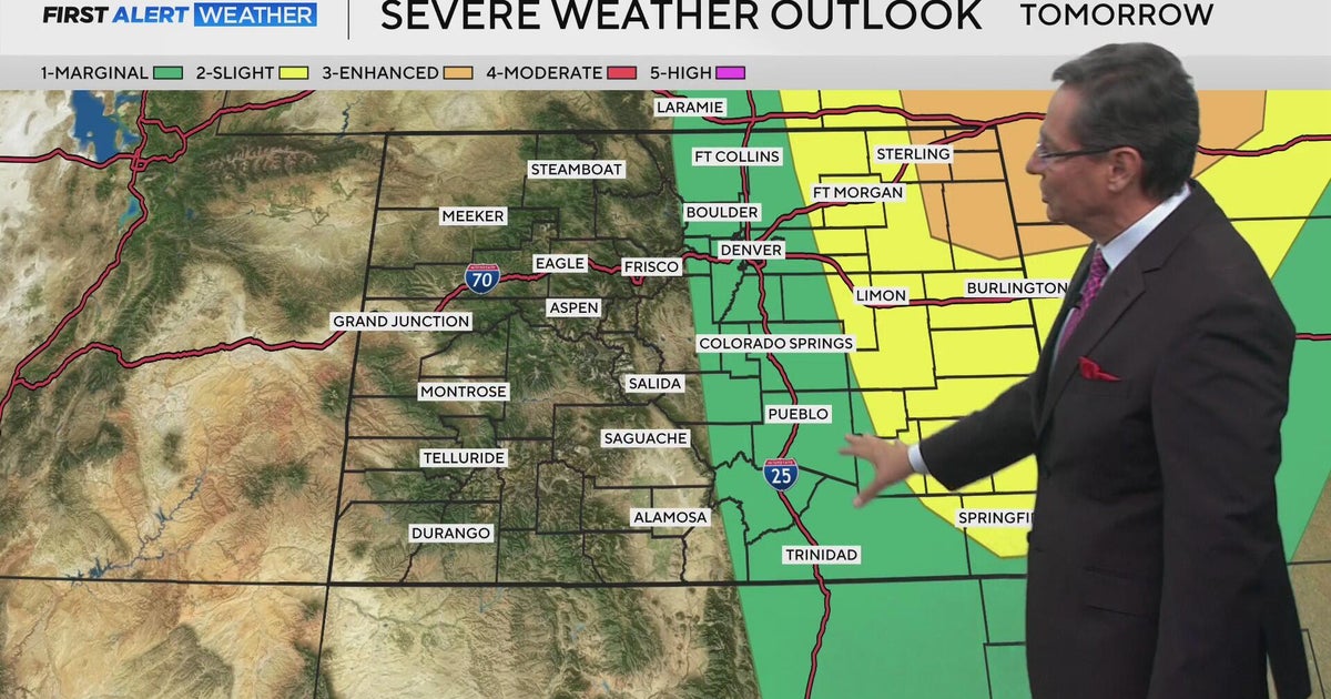 More severe storms with near record heat in the week ahead - CBS Colorado