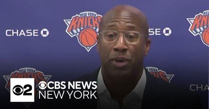 Knicks introduce Mike Brown as new head coach - CBS New York
