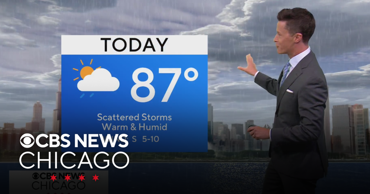 Storm chances through Tuesday night in Chicago - CBS Chicago