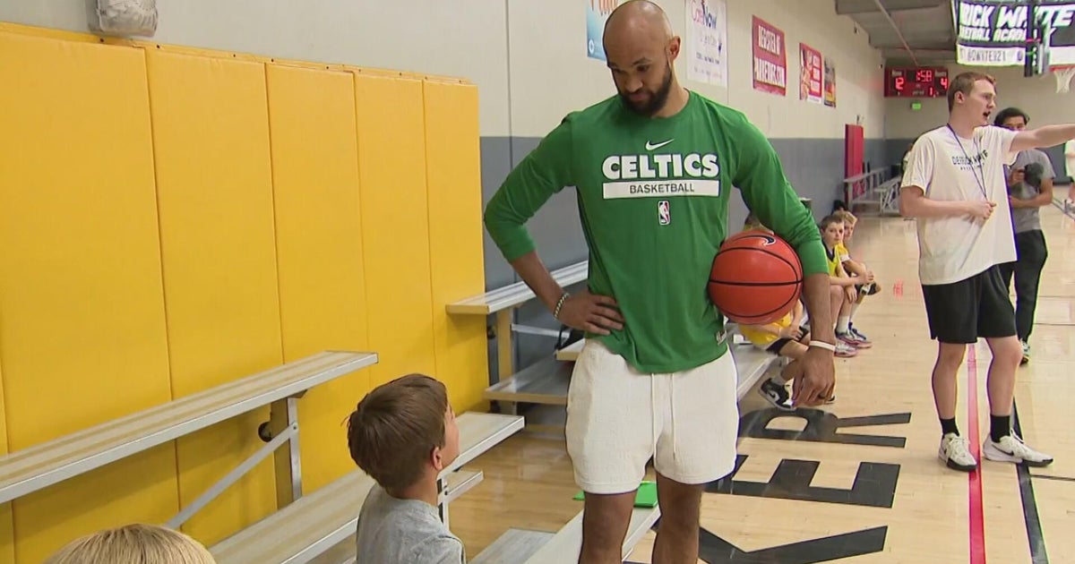 Derrick White hosts annual youth camp in Denver - CBS Colorado