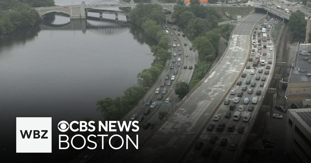 Electric car fire causing traffic backup on Mass. Pike, Zakim Bridge ...