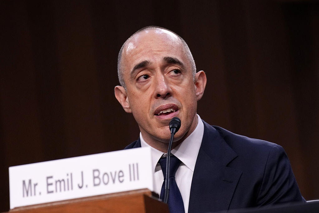 Emil Bove declines to rule out 3rd Trump term or denounce Jan. 6 ...