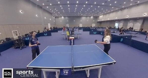 Amy Wang: Table Tennis Star - CBS Los Angeles