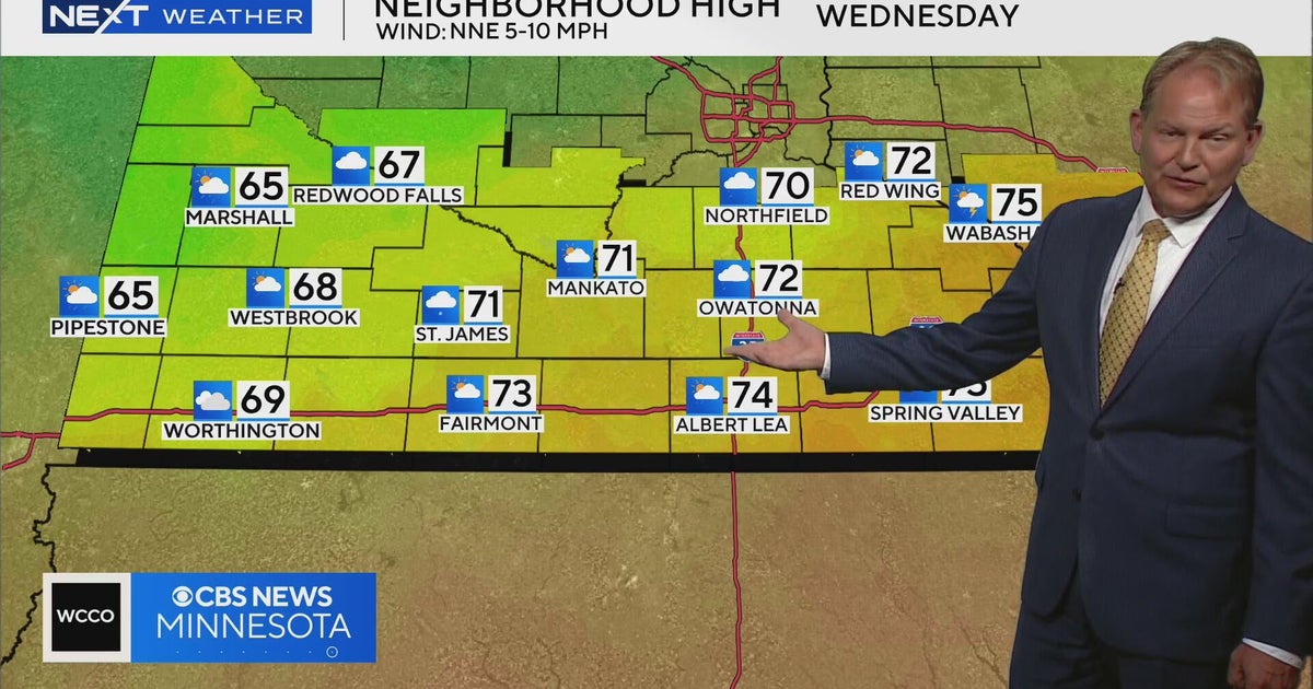 NEXT Weather: 5 p.m. report for Minnesota on July 14, 2025 - CBS Minnesota