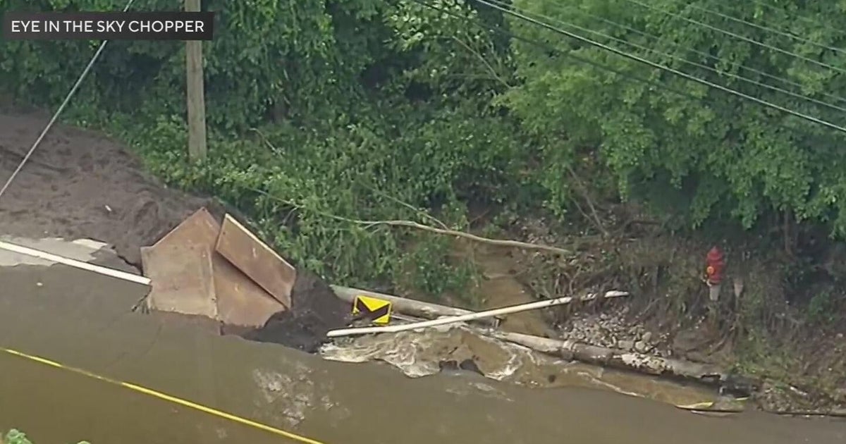 Orion Road closed due to flood damage - CBS Detroit