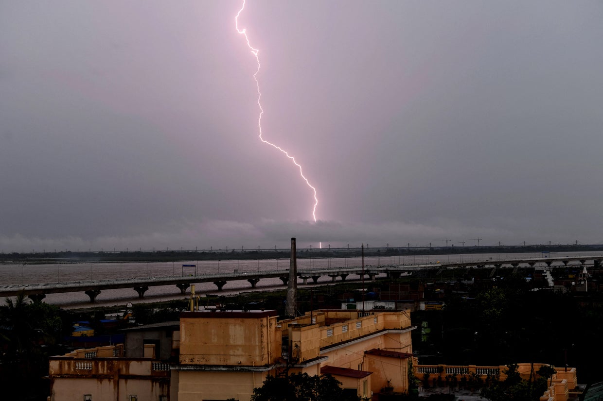 Lightning strikes kill 33 people in a week as India's monsoon season ...