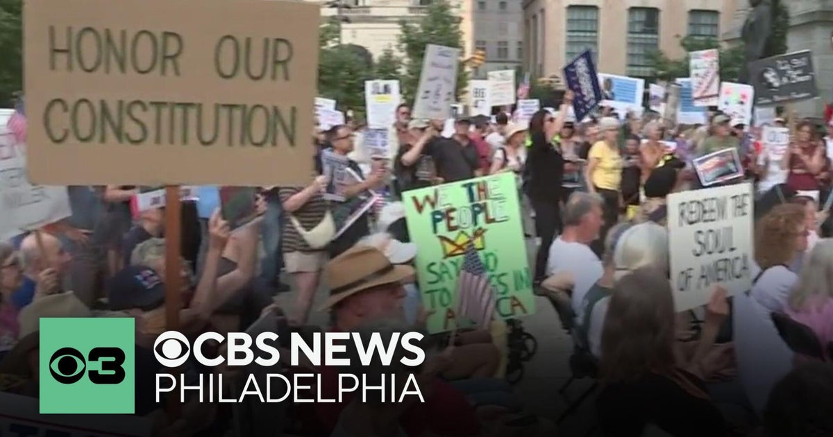 "Good Trouble" protesters rally in Philadelphia in honor of John Lewis ...