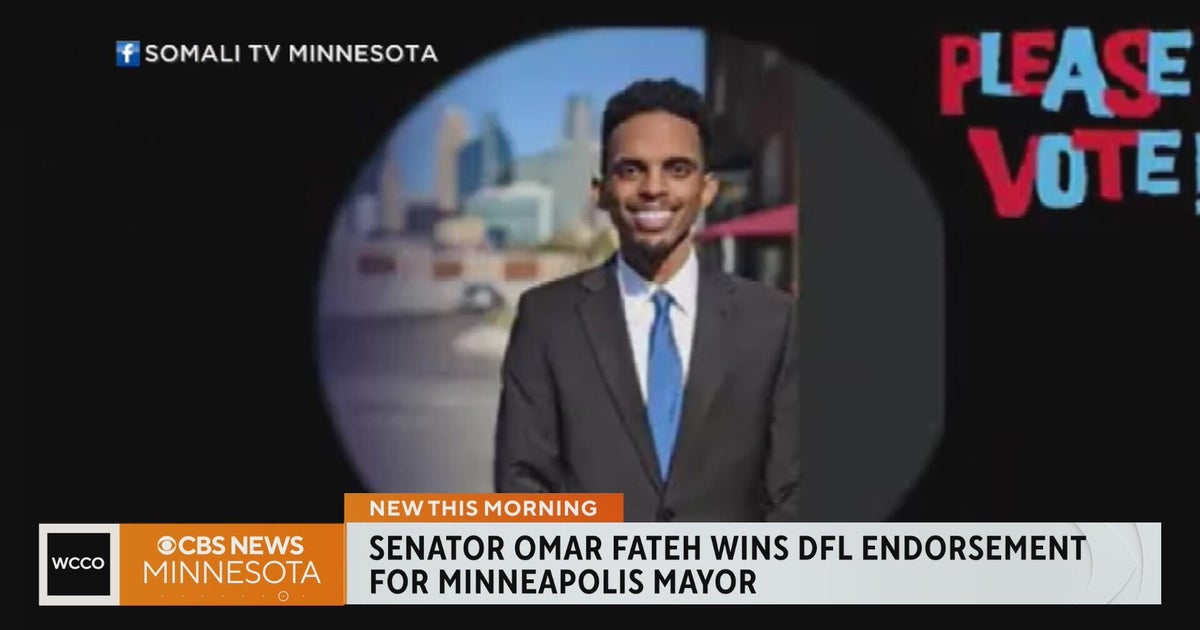 Minneapolis DFL endorses Omar Fateh for mayor of Minneapolis - CBS ...