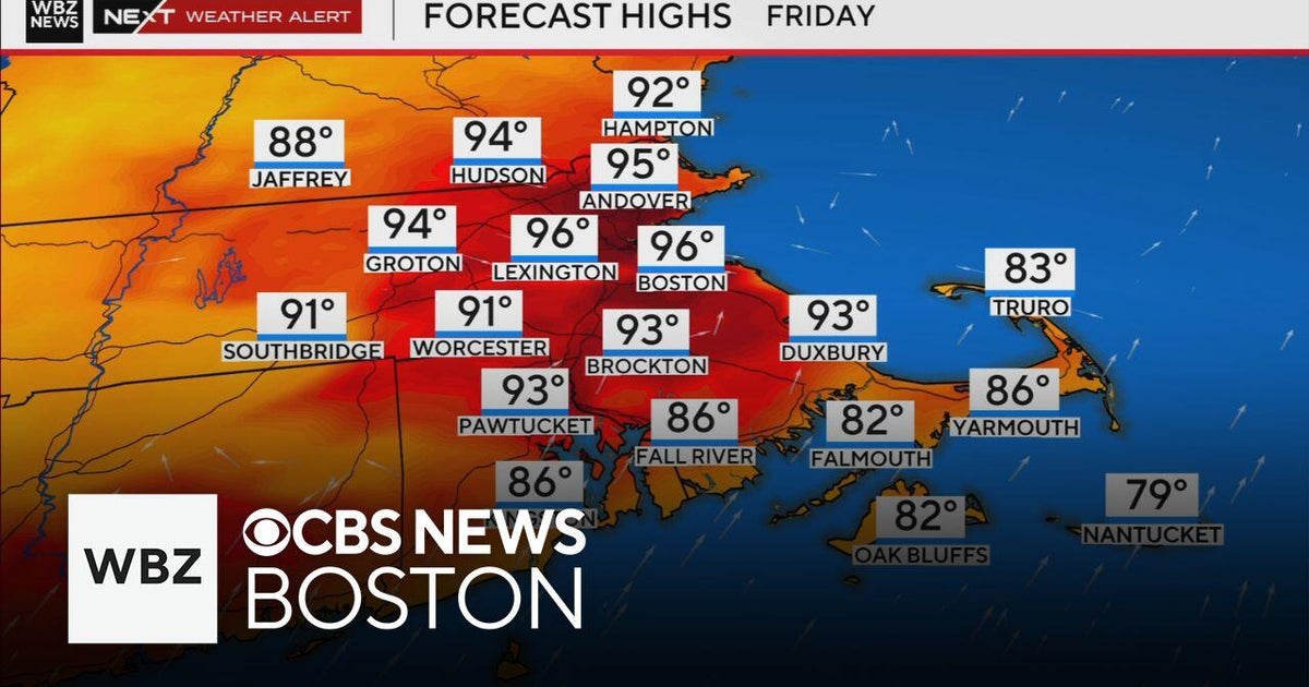Extreme heat and severe weather in the forecast - WBZ-TV meteorologists ...