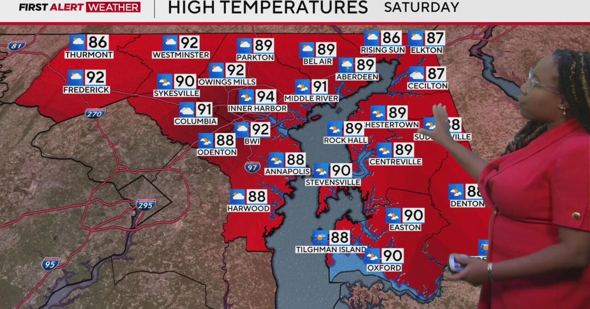 Meteorologist Rachael Jay Has Your Updated Forecast - CBS Baltimore