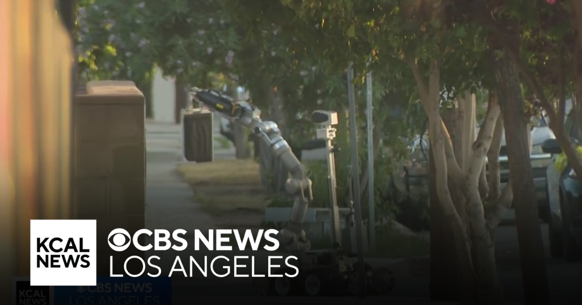 Investigation ongoing after military ordnance found outside of LAPD ...