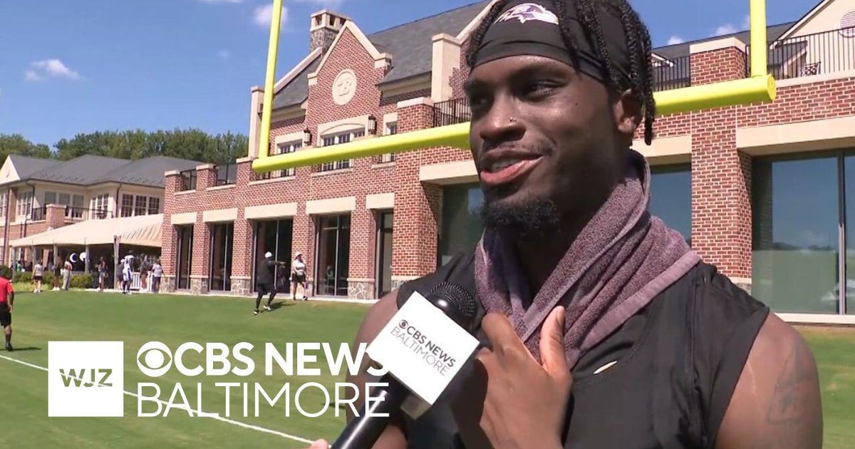 Baltimore Ravens wide receiver Devontez Walker talks one-on-one with ...