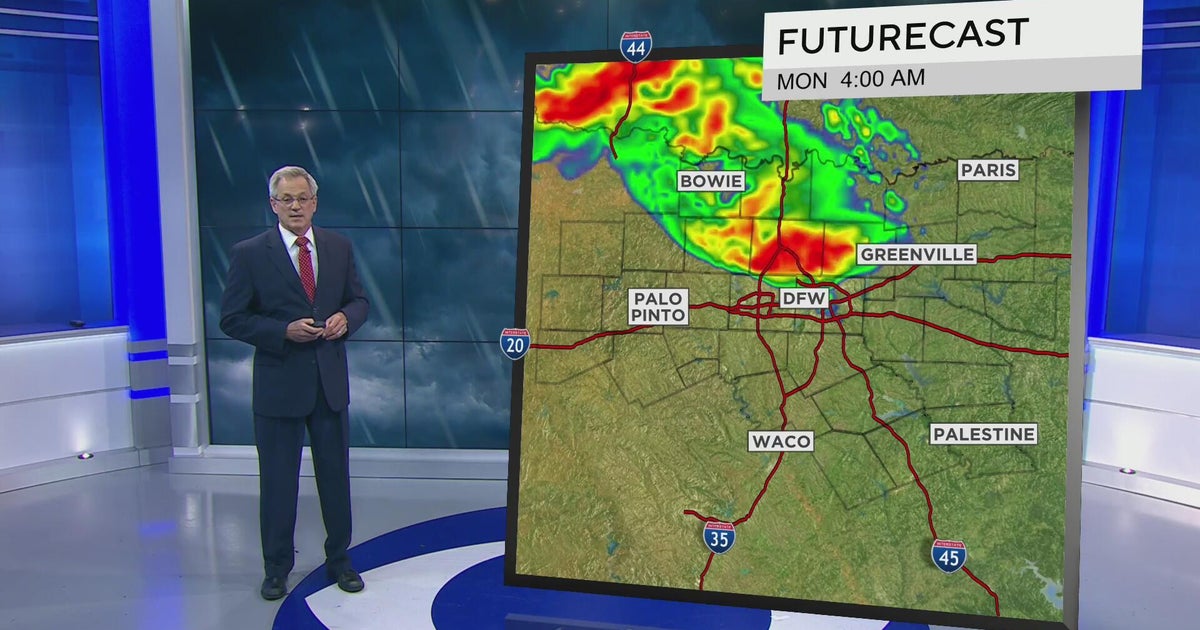 Storms are back in the forecast for North Texas overnight and Monday ...