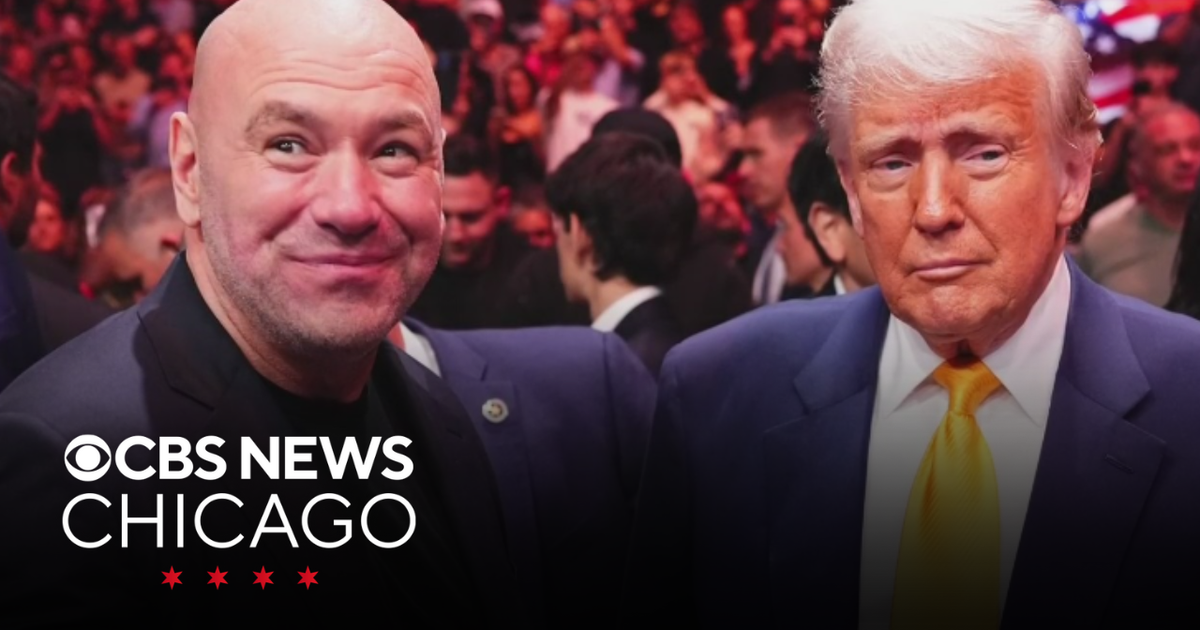 UFC plans to stage fight at White House - CBS Chicago