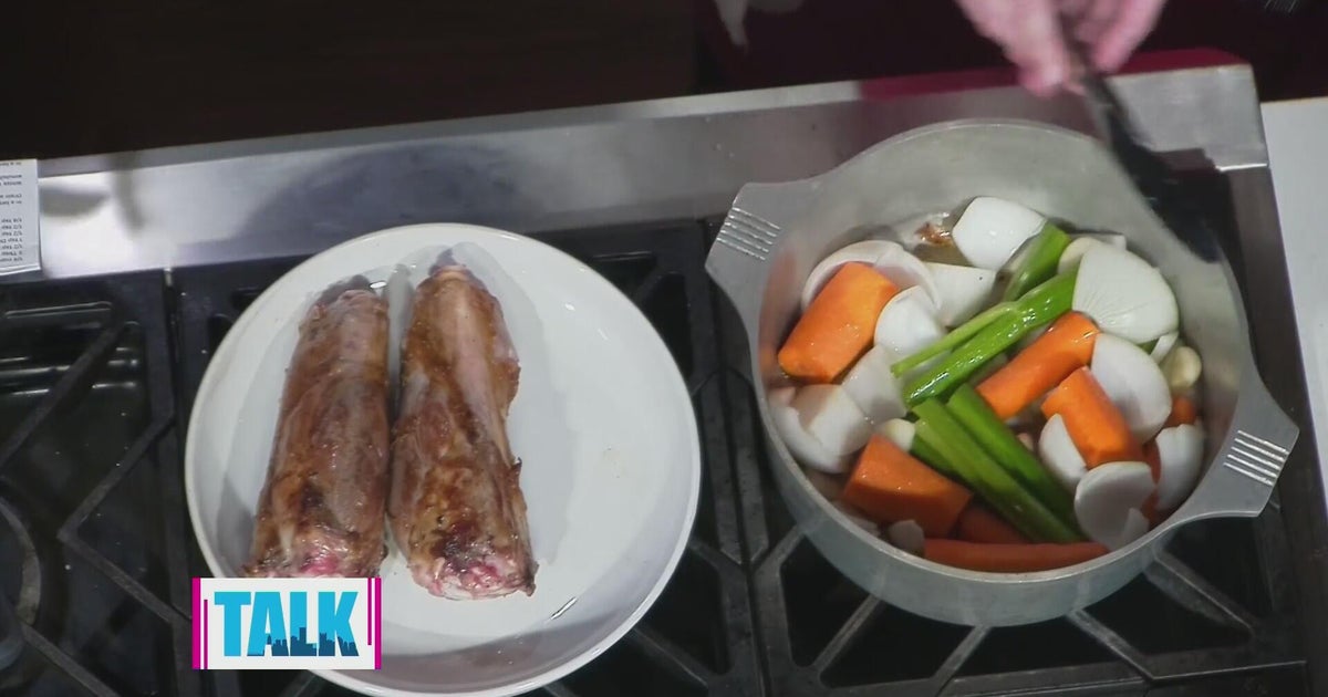 Chef Janet's cooking up braised lamb shanks and couscous salad - CBS ...