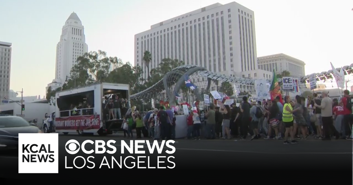 Walkouts, rallies and marches throughout LA protest federal immigration ...