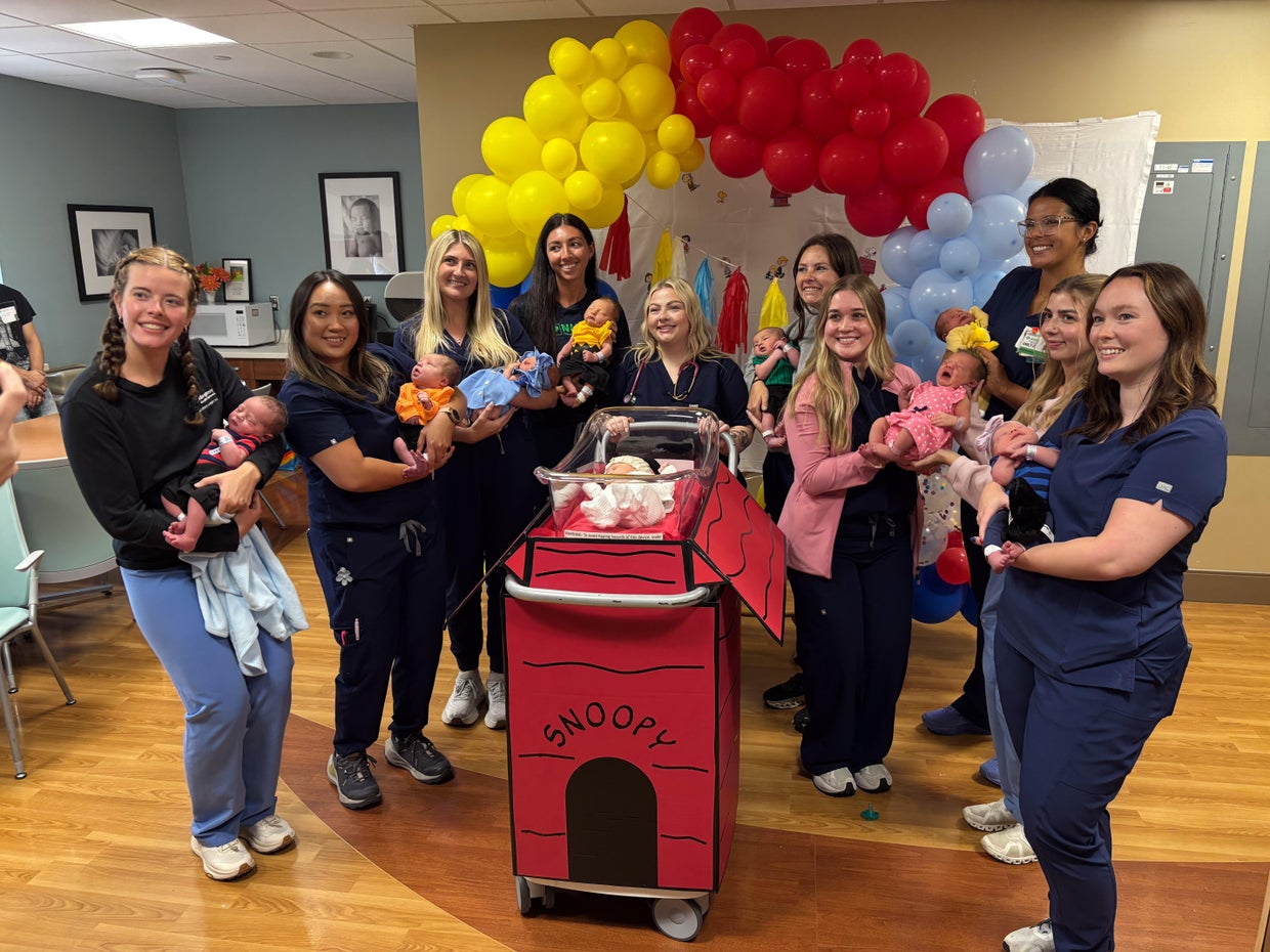 Photos show newborns at Pittsburgh hospital dressed up as "Peanuts ...