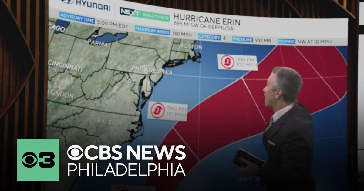 Tracking Hurricane Erin's latest path and how it will impact the ...