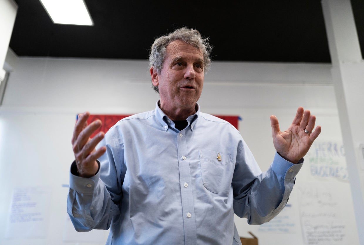 Sherrod Brown launches Senate comeback bid in Ohio for 2026 - CBS News