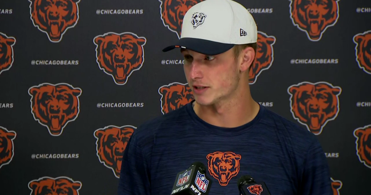 Tyson Bagent emotional about his new $10 million deal with Bears - CBS ...