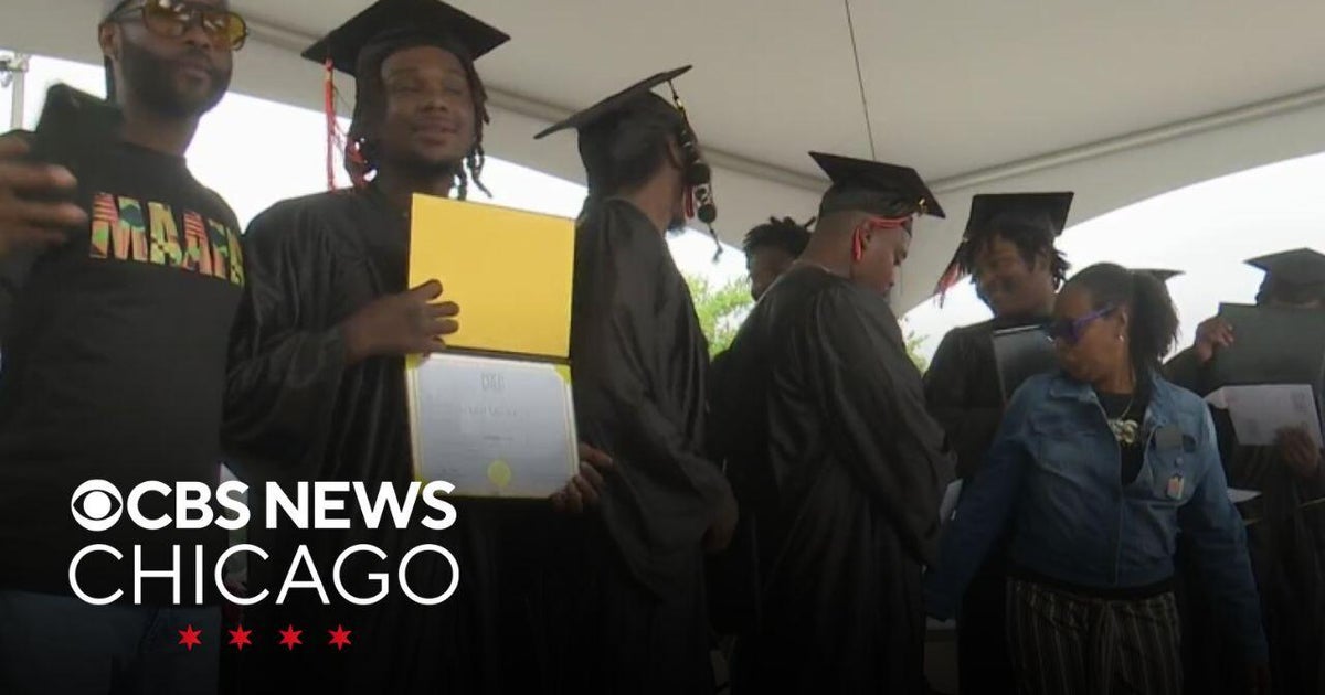 Chicago CRED honors participants who earned high school diplomas - CBS ...