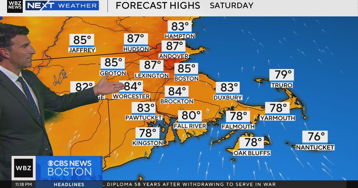 Next Weather: WBZ weather forecast - CBS Boston