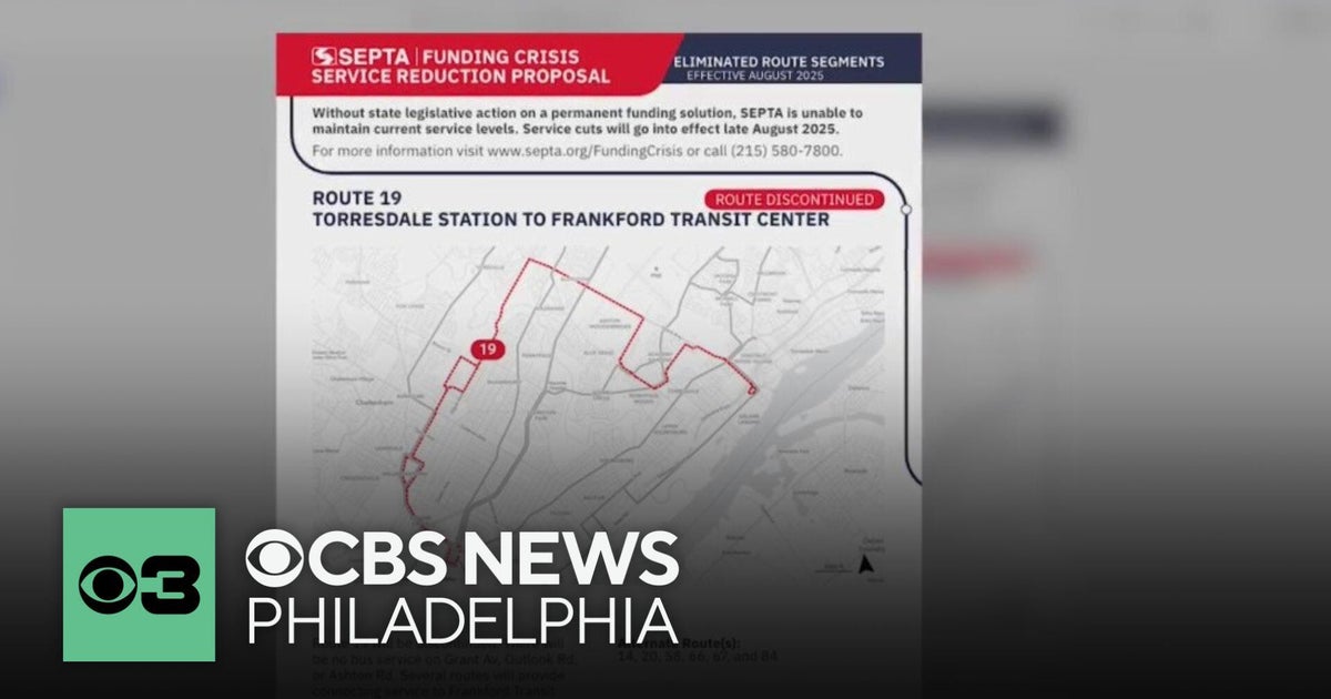 How to navigate SEPTA's service cuts - CBS Philadelphia