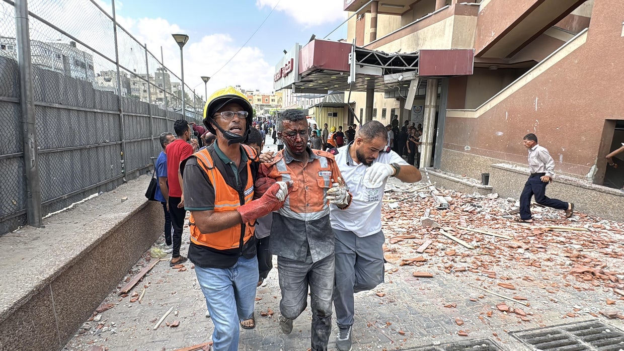 Israeli strike on Gaza's Nasser Hospital kills at least 20 people ...