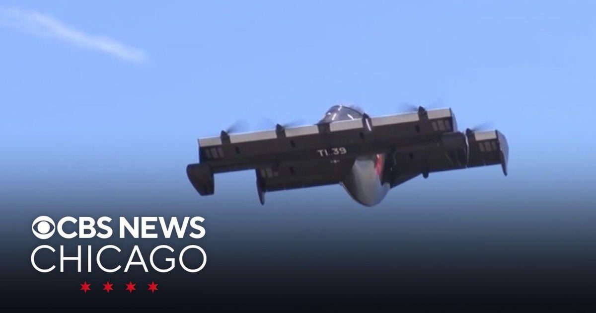 Flying car concept going on tour - CBS Chicago