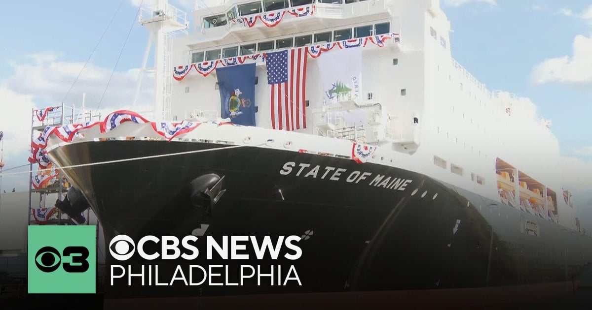 State of Maine, new national security multi-mission vessel, christened ...