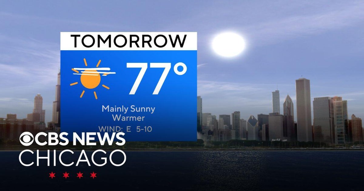 Sunny and warmer Sunday in Chicago - CBS Chicago