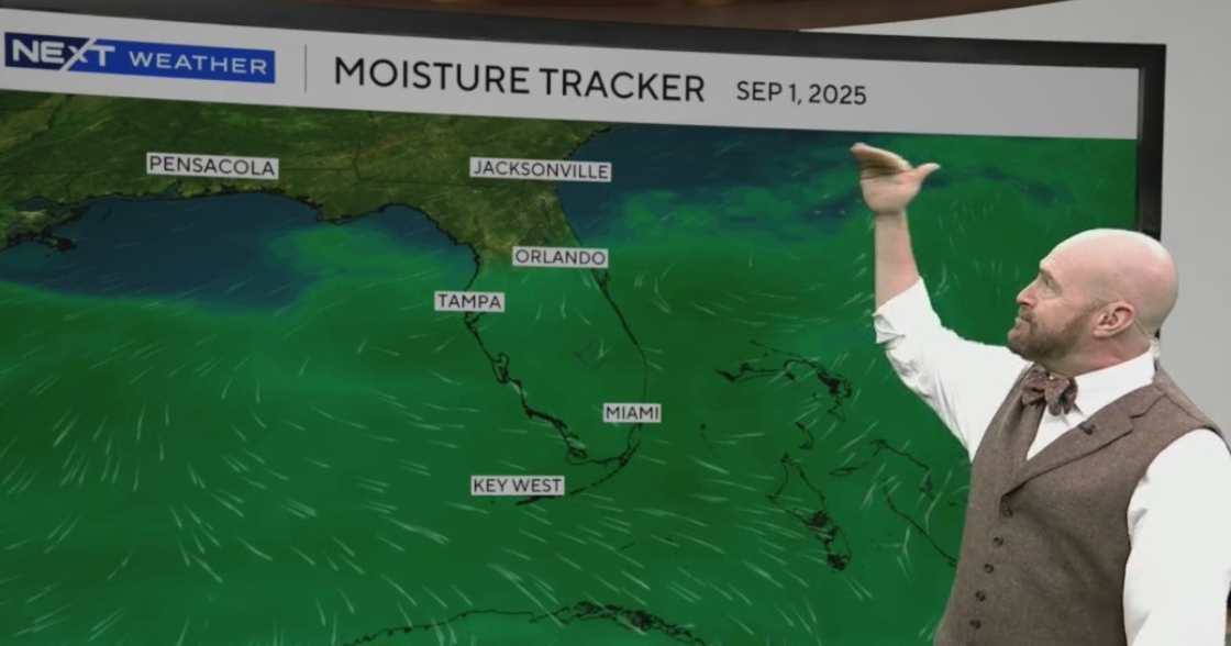 Rainy pattern continues for South Florida's Labor Day weekend. See NEXT ...