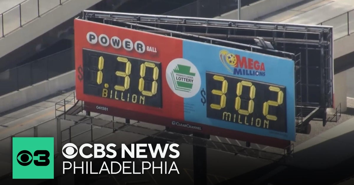 No winner yet, Powerball Jackpot Climbs to $1.3 Billion - CBS Philadelphia