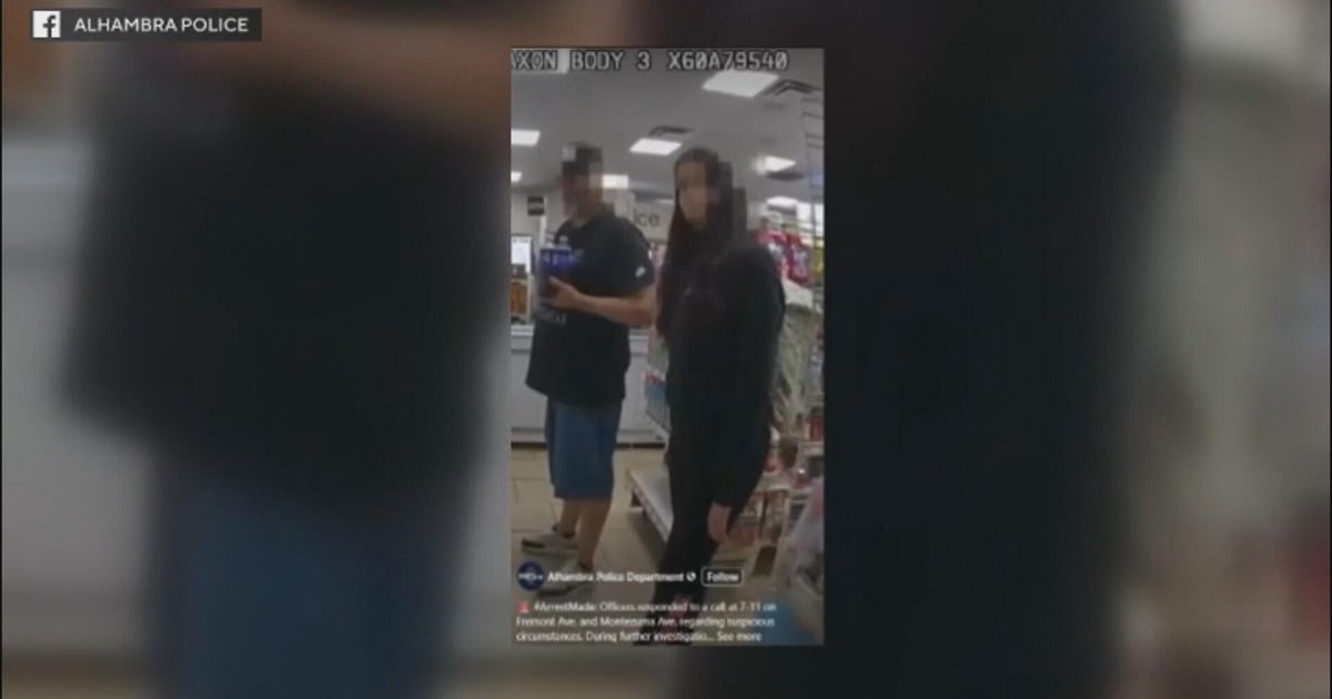 Domestic violence victim uses hand signal to get help from Alhambra ...