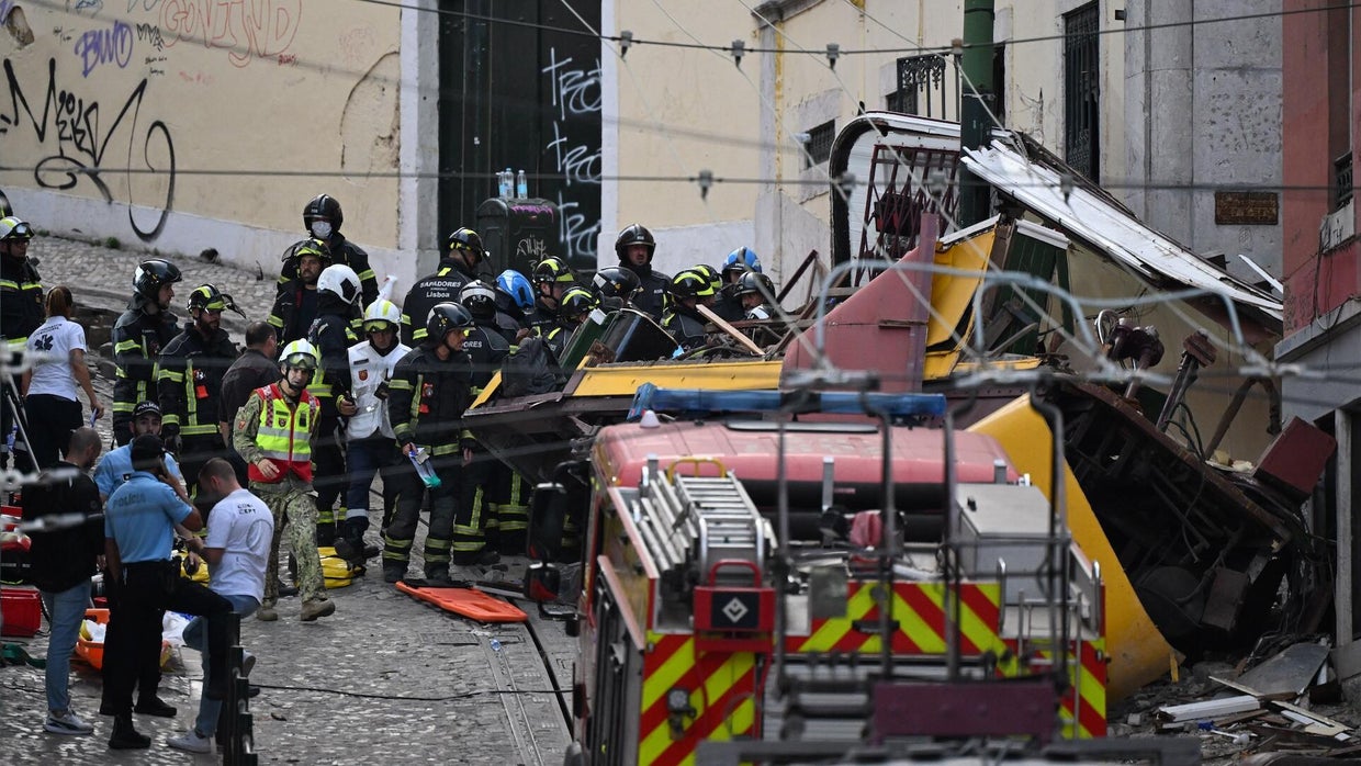 Lisbon funicular crash death toll climbs to 16, including American, as ...