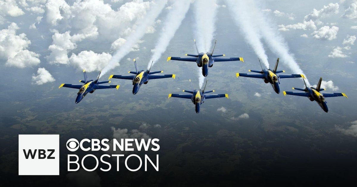 Blue Angels arrive in New Hampshire for weekend air show - CBS Boston