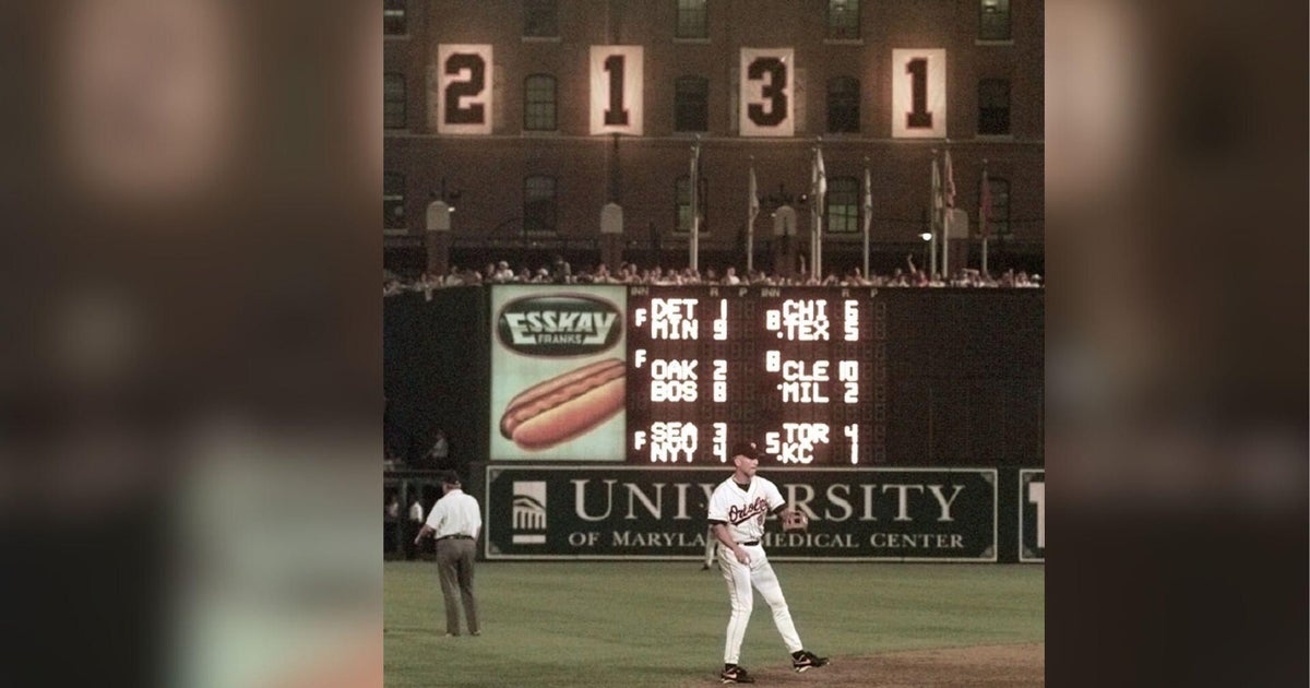 Orioles legend Cal Ripken Jr. recalls breaking Lou Gehrig's streak ...