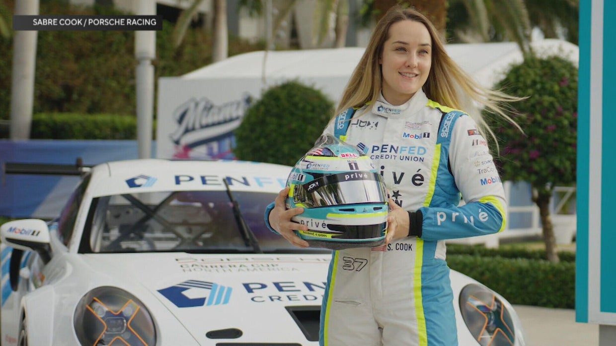 Colorado School of Mines graduate and pro racecar driver Sabre Cook ...