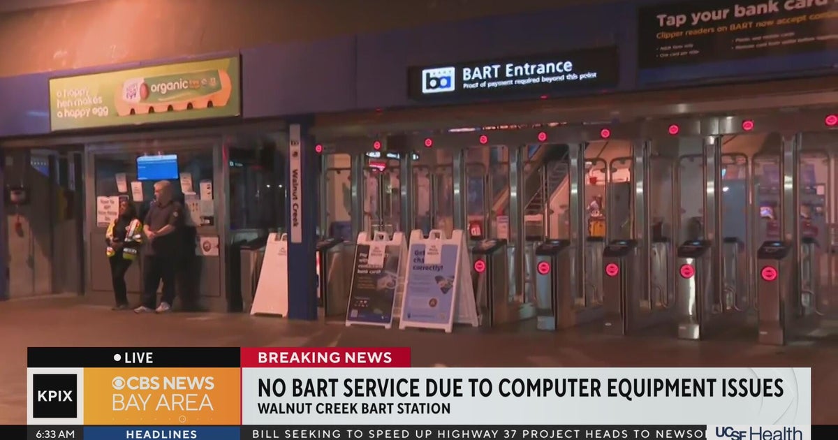 BART service down systemwide due to computer issue - CBS San Francisco