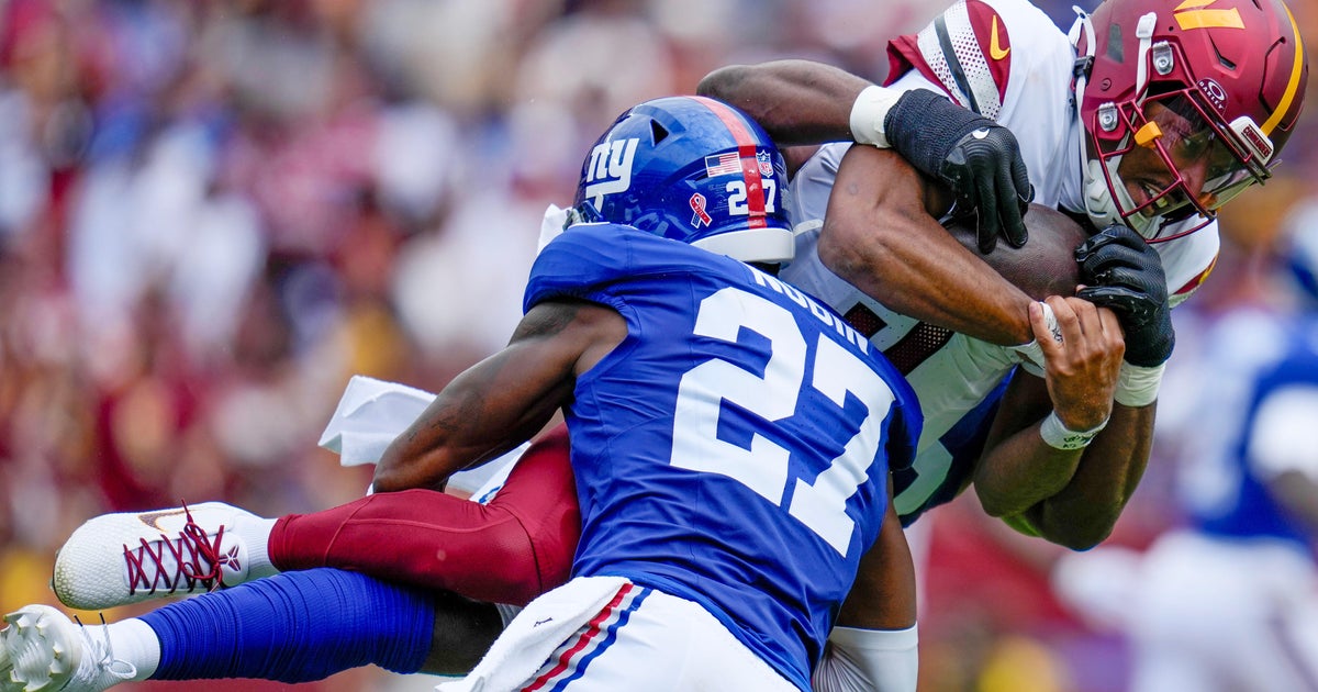 Giants' offense struggles mightily in season-opening loss to Commanders ...