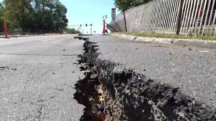 Repairs to cracked road in Woodbridge, N.J. to take months, mayor says ...