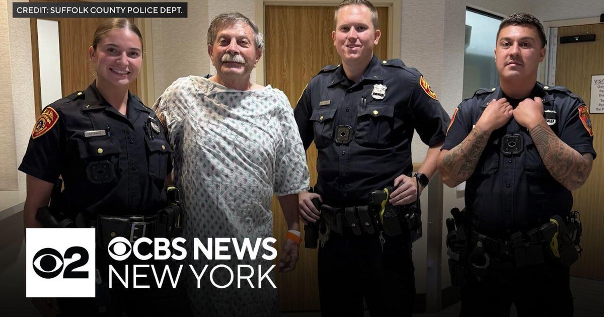 Suffolk County Police Officers Save Man S Life With Epipen 2 Days After