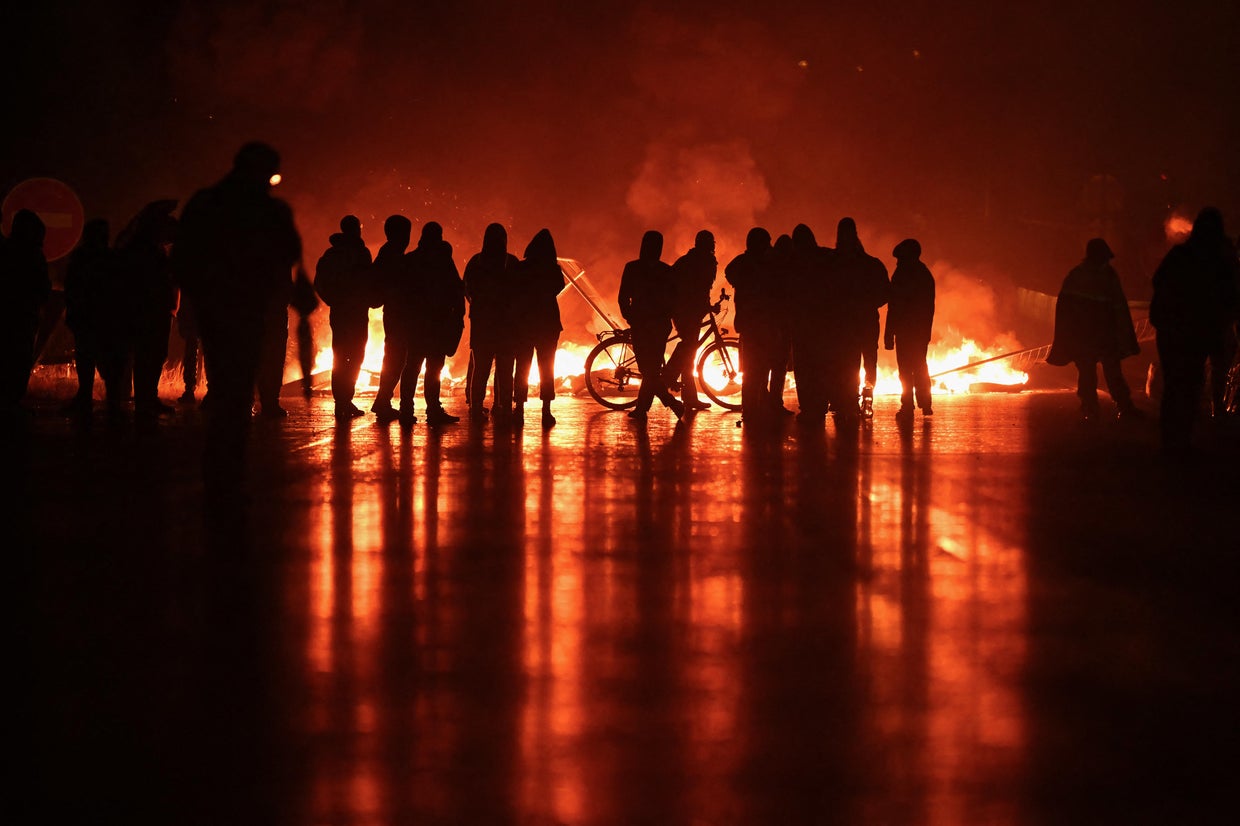 Protests in Paris and across France seek to "block everything," leading ...