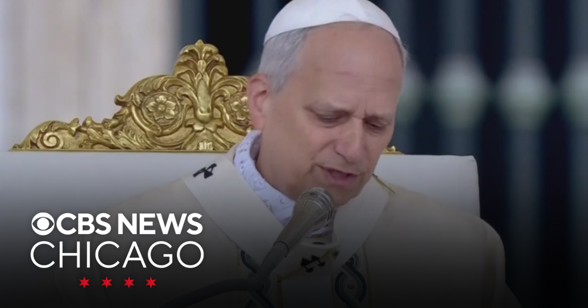 Students celebrate Pope Leo XIV's birthday by helping others - CBS Chicago