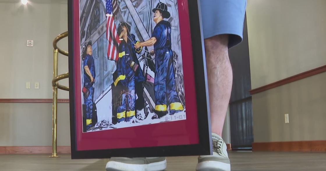 Self-taught artist donates paintings, drawings to North Texas first ...