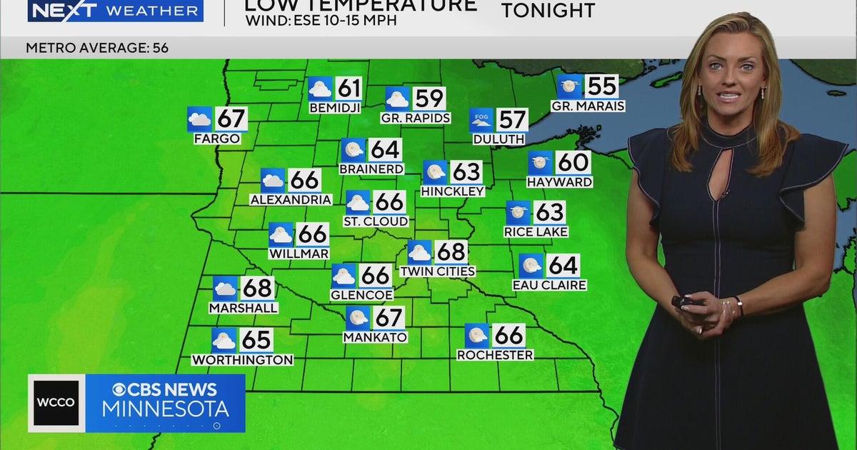 NEXT Weather: 6:30 p.m. weather report for Sept. 13, 2025 - CBS Minnesota