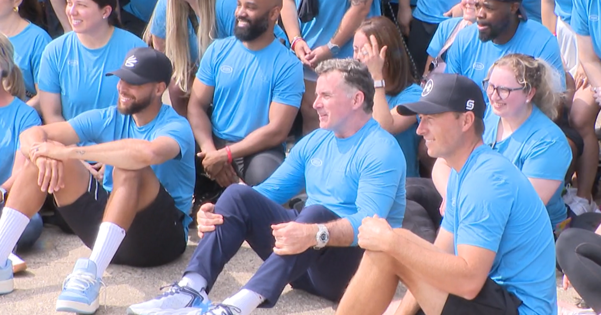 Stephen Curry, Jordan Spieth help unveil renovated weight room at ...